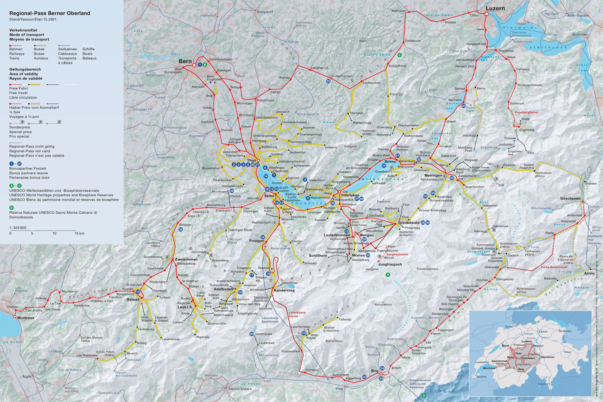 Bernese Oberland Pass | Superb Value 2023 | Swiss Holiday Company